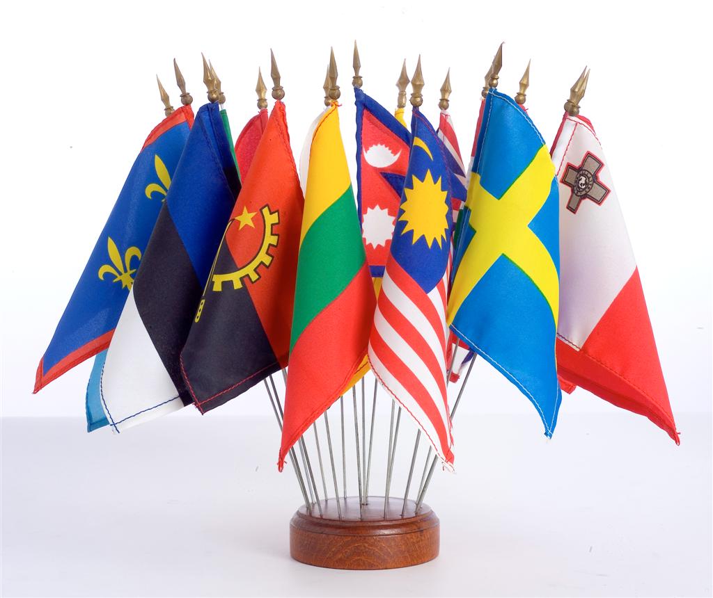 Drapeaux de Table - Abeille Drapeaux